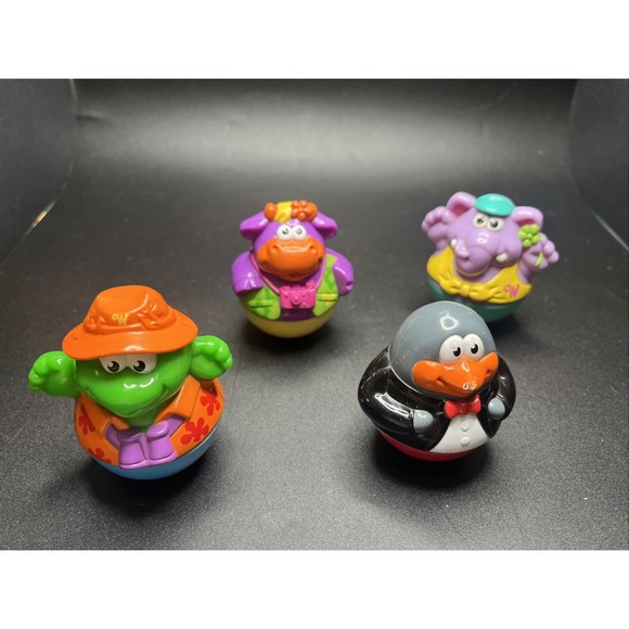 Playskool | Toys | Vintage Playskool Weebles Wobble Lot Of 4 Characters ...